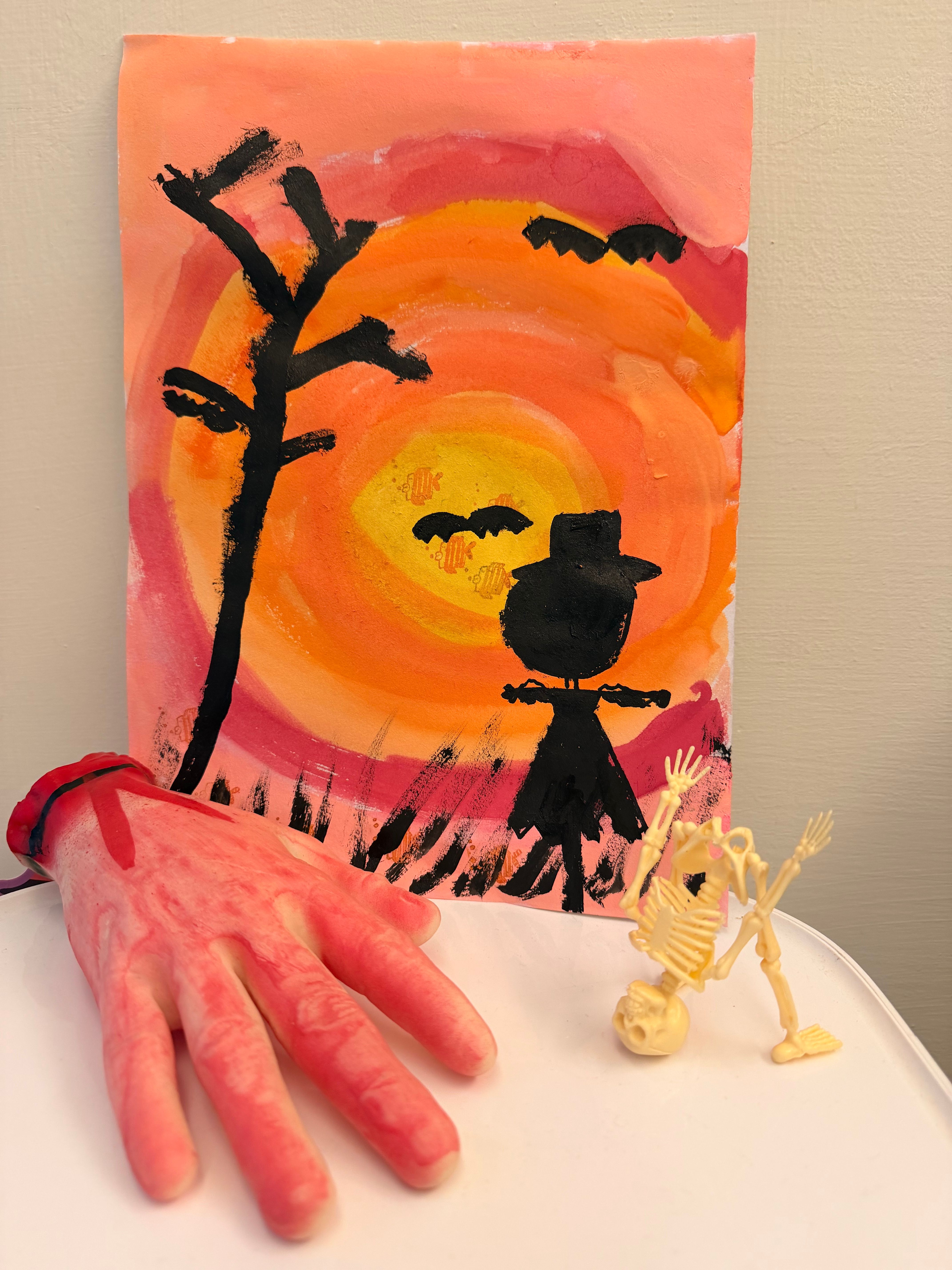 Draw and Paint a Big Flower by Artist Georgia O'Keeffe | Beginner's Art ...