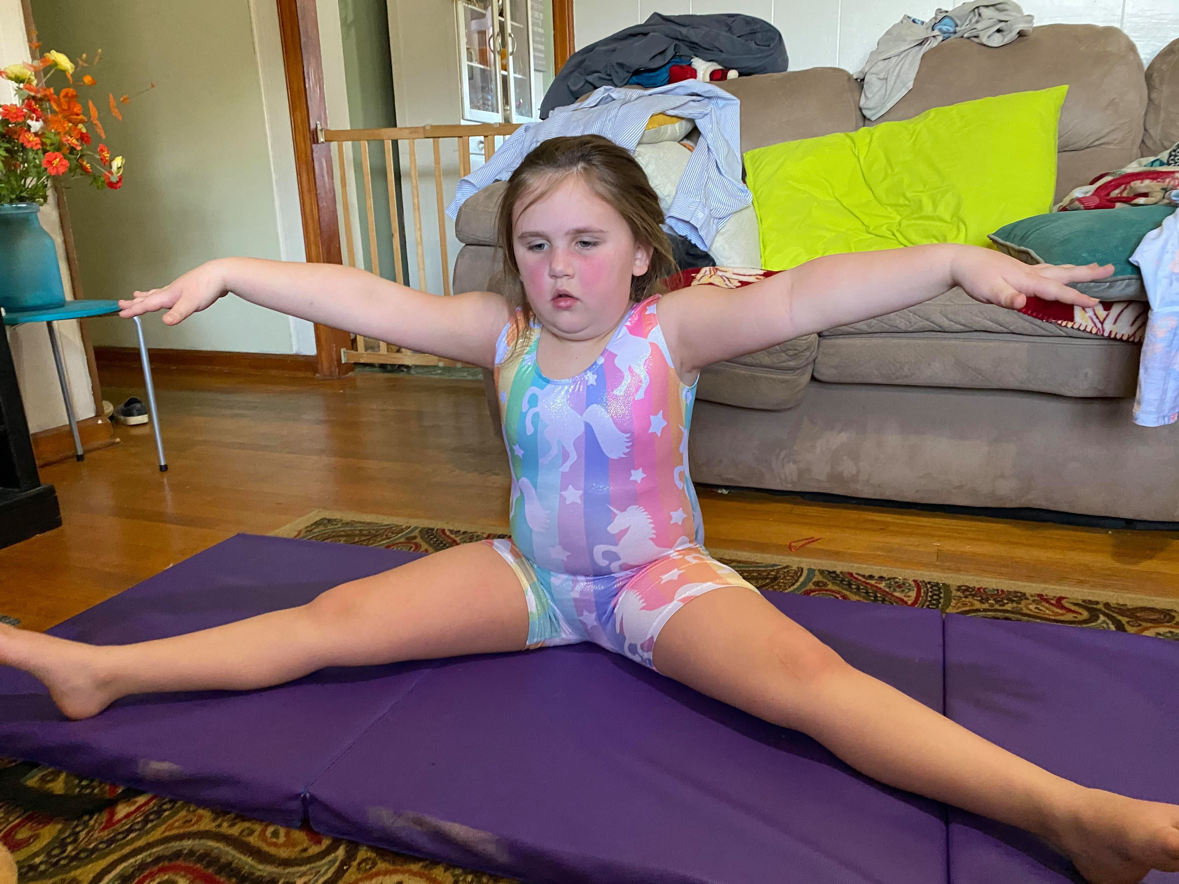 How to learn a Forward Roll in Gymnastics | Small Online Class for Ages ...
