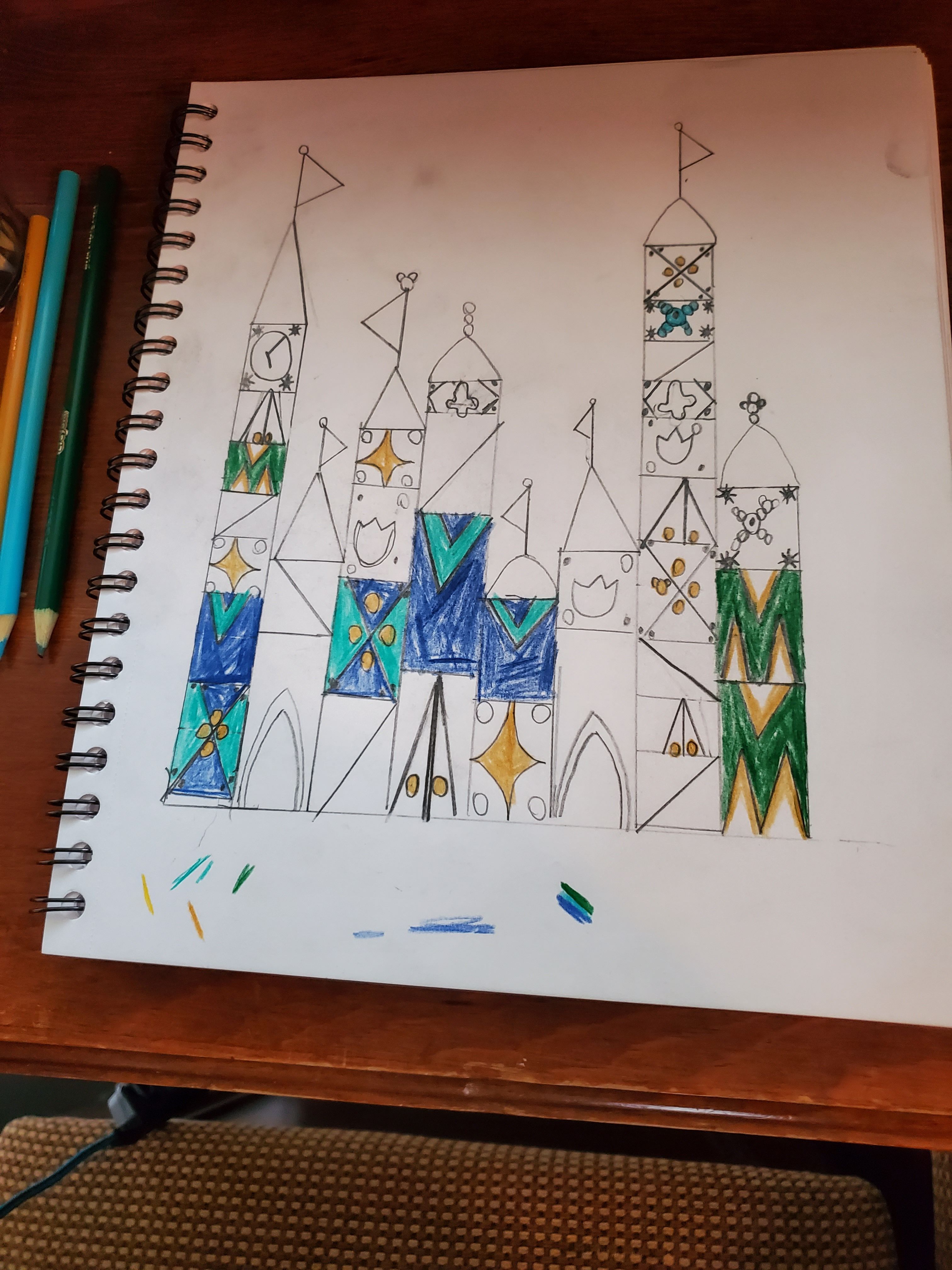 Artist Series: Disney’s Mary Blair Castle Drawing | Small Online Class ...