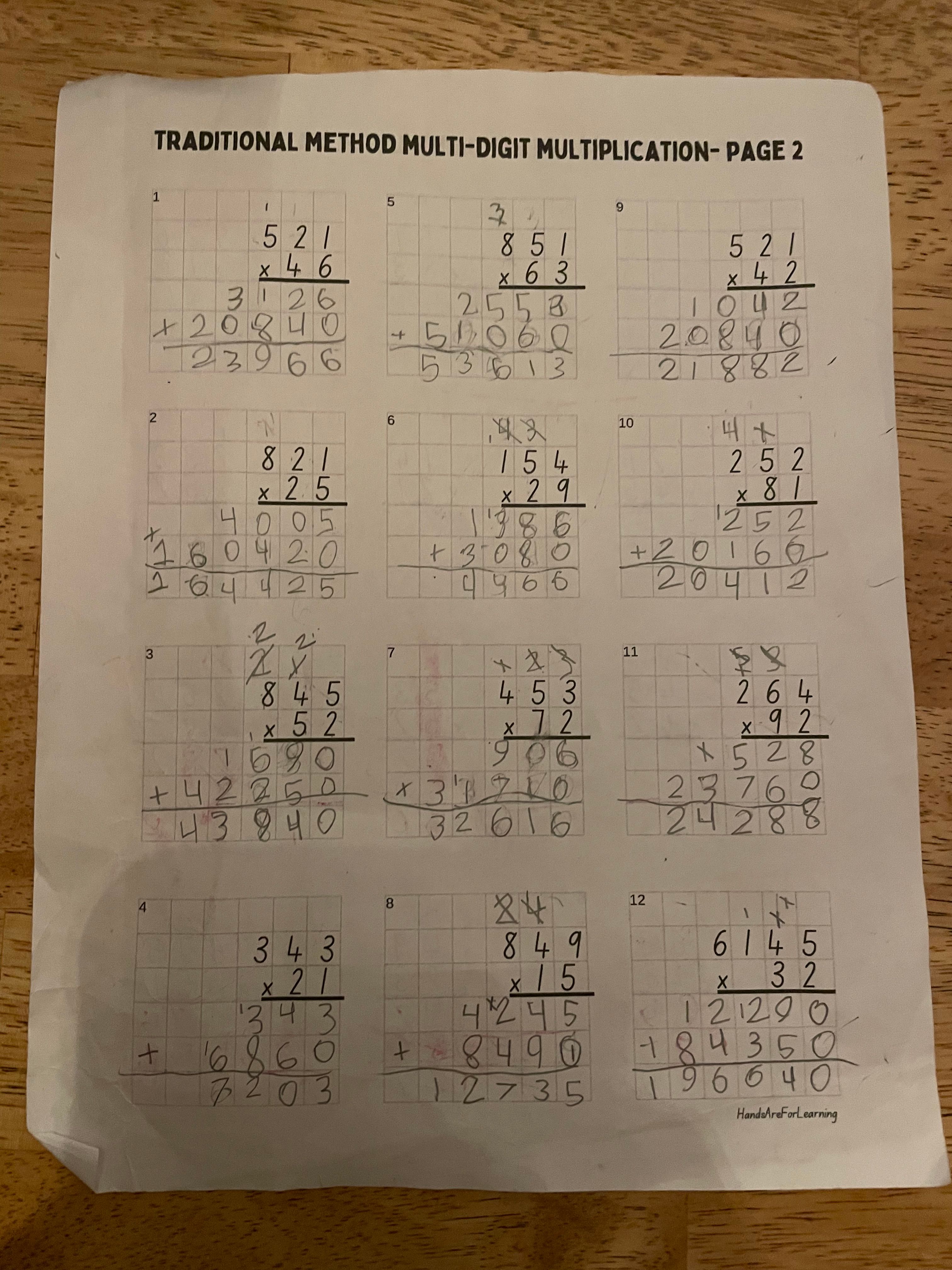 4th Grade Math - Full Curriculum Part 1 of 4 - Multiplication Division ...