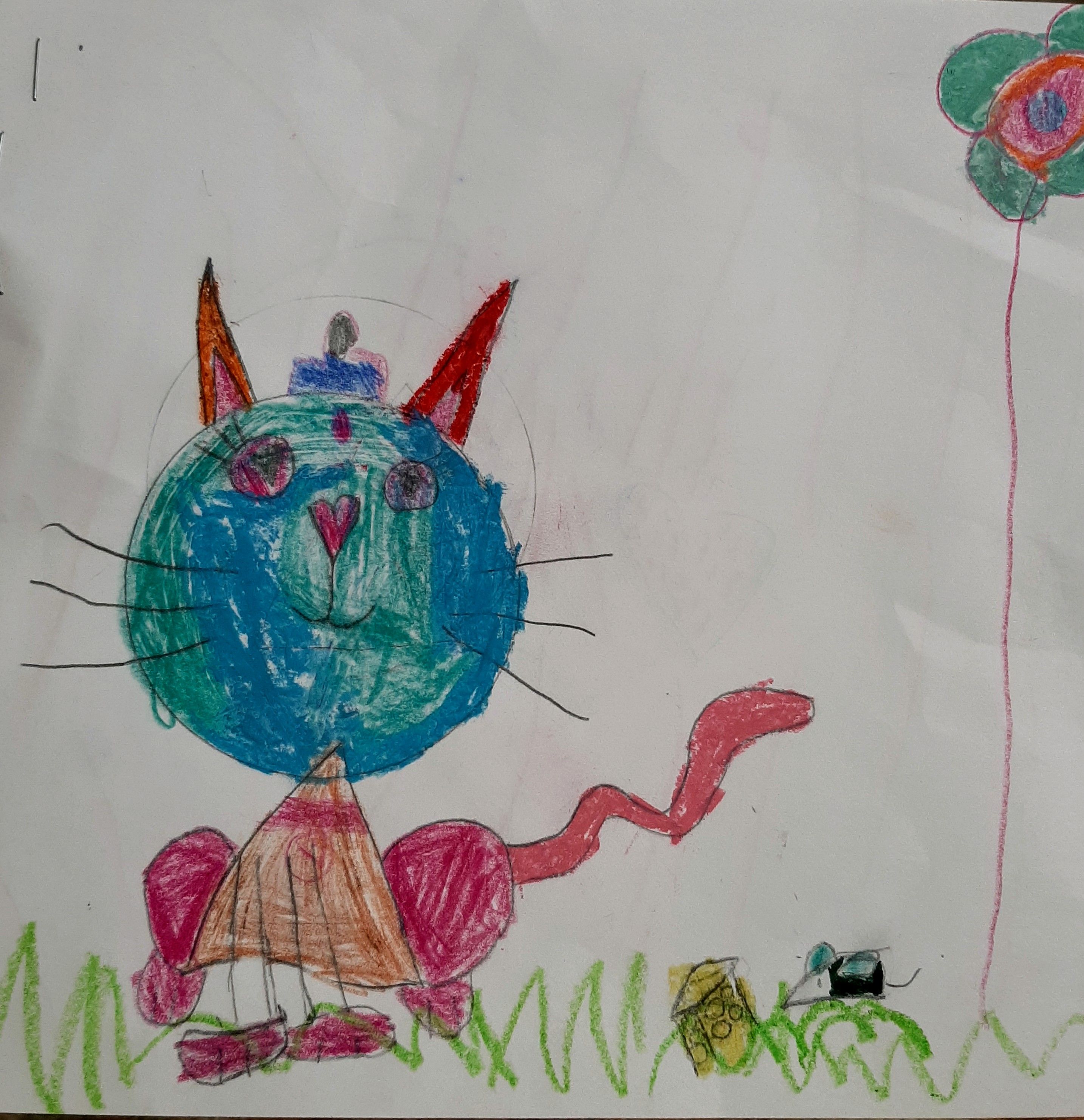 How to Draw a Cat Using 2D Shapes | Small Online Class for Ages 4-8 ...
