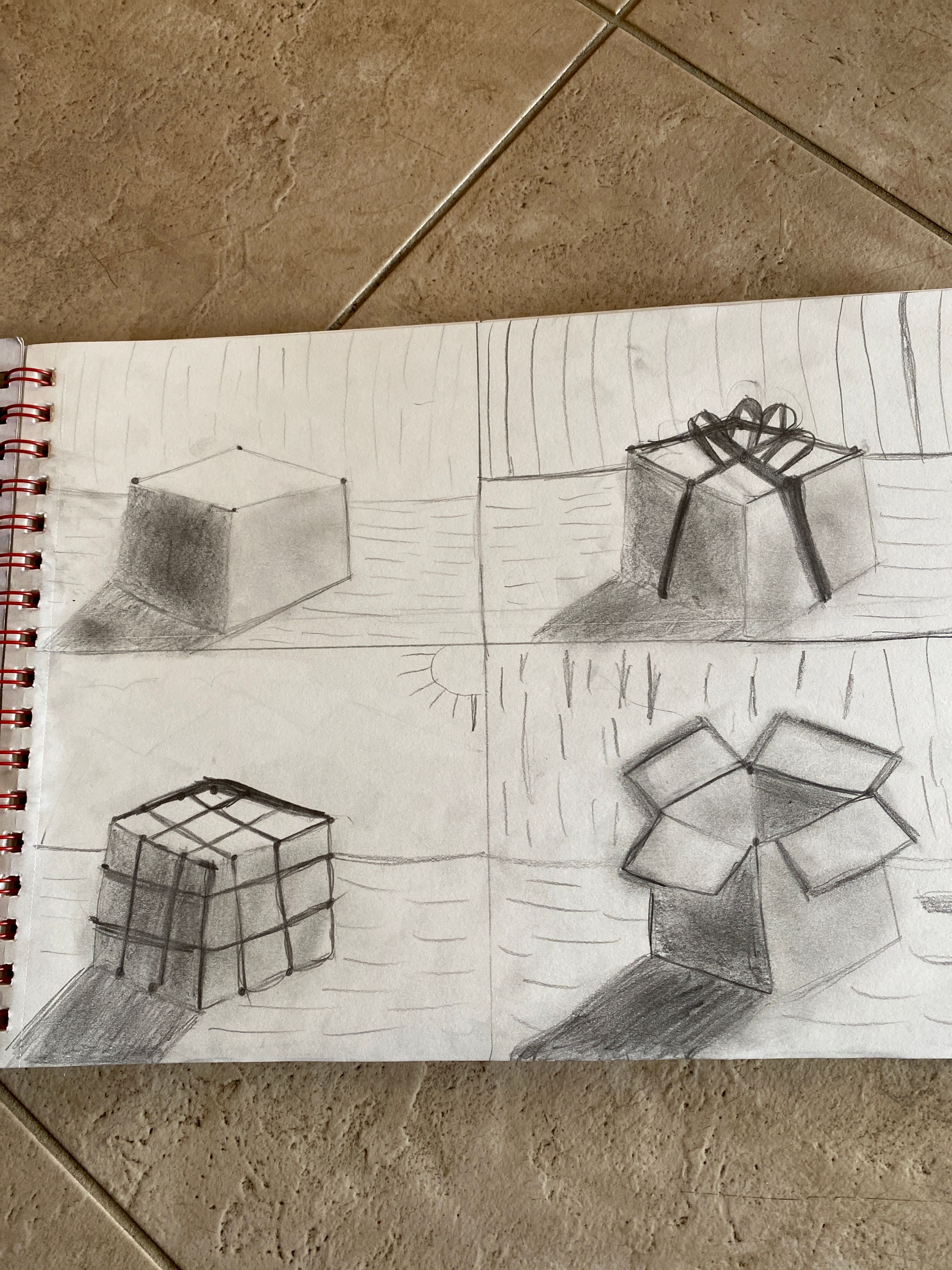 3D Drawing Level 1: Cubes! | Small Online Class for Ages 8-12 | Outschool