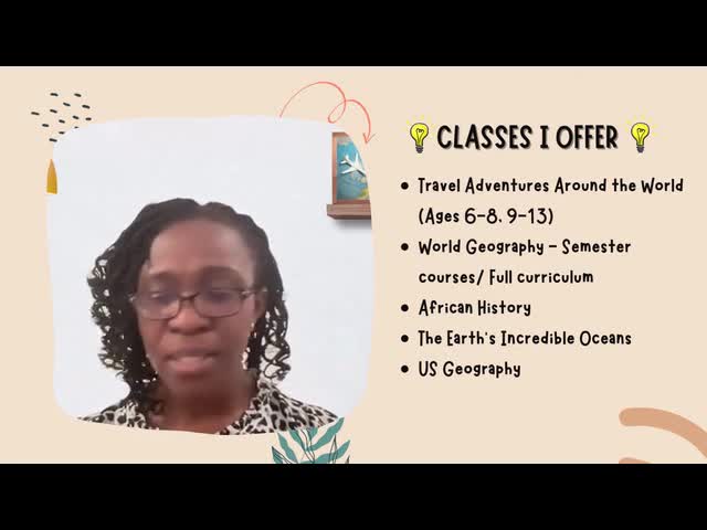 World Geography Course: Continent & Country Studies | Small Online ...